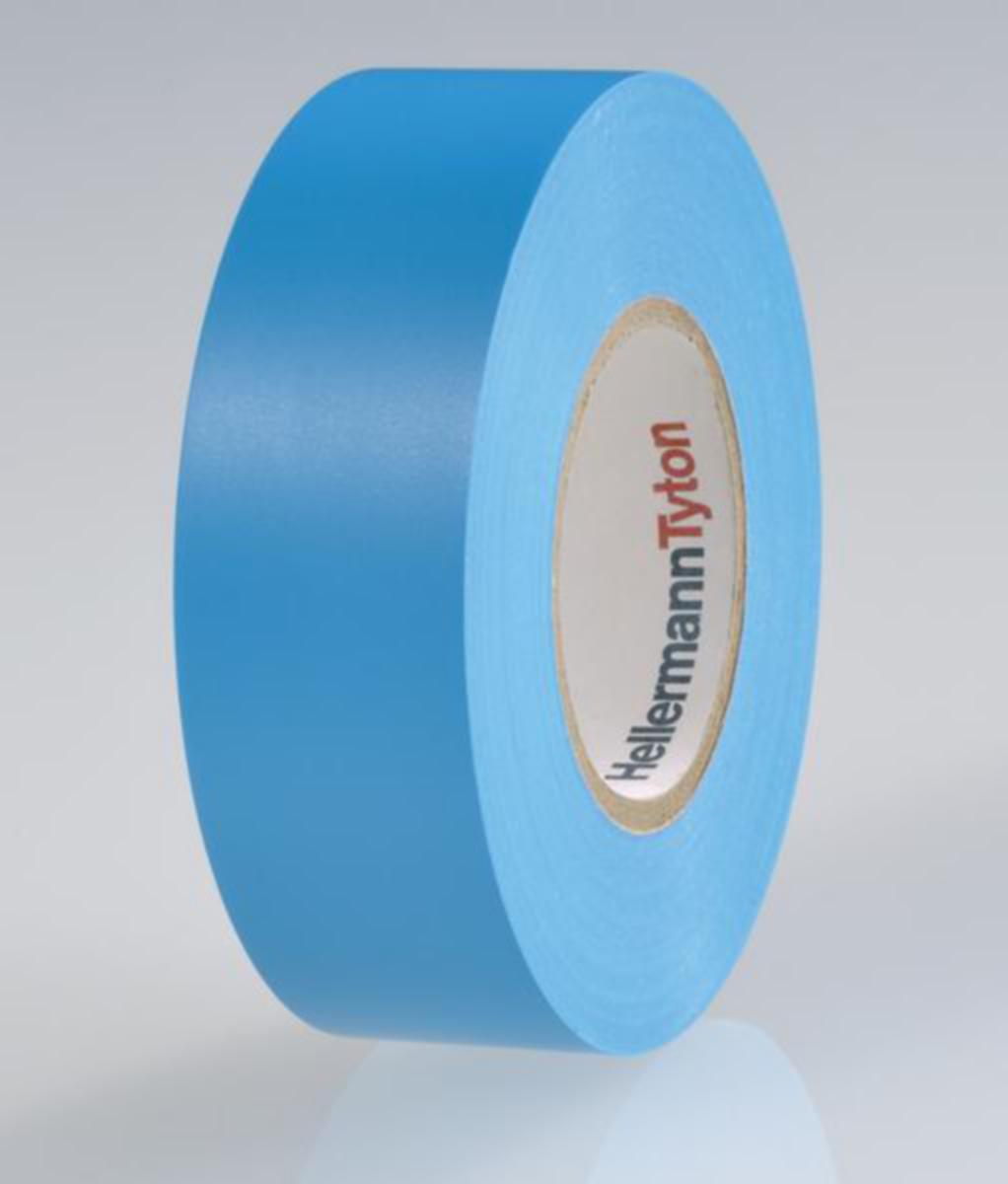 Tape flex 19mm blå 20m - tape flex hellermanntyton 19mm ...