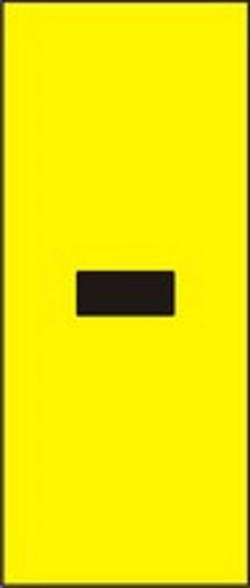 Skilt h25 bindestrek (pk.a 50) - merkesystem hammarprodu...