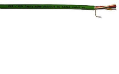 Eib / knx 2x2x0.8 grønn - eib / knx kabel lapp folieskje...