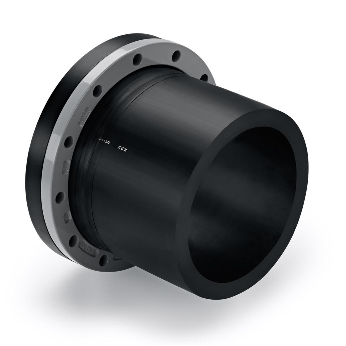 450mm pe 100 sdr 11 reduksjons krage m/flens dn400 pn10