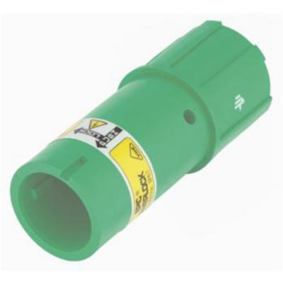 Epic powerlock d6 s pe/gn m40 powerlock, 1-pins rund kont...