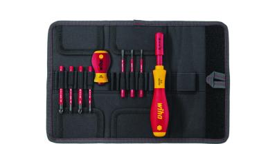 Skrutrekker/bitssett slimvario wiha sl.ph.pz 9 deler 1000...