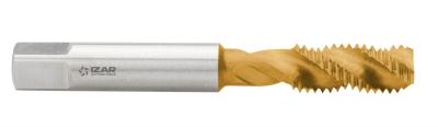 Gjengetapp 3157 hss iso izar m10 tin - spiralgjengetapp i...