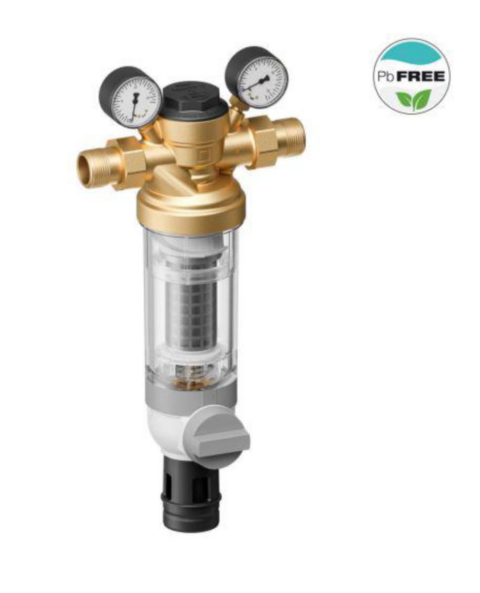 1'' returspylende finfilter dn25 - selvspylende filter