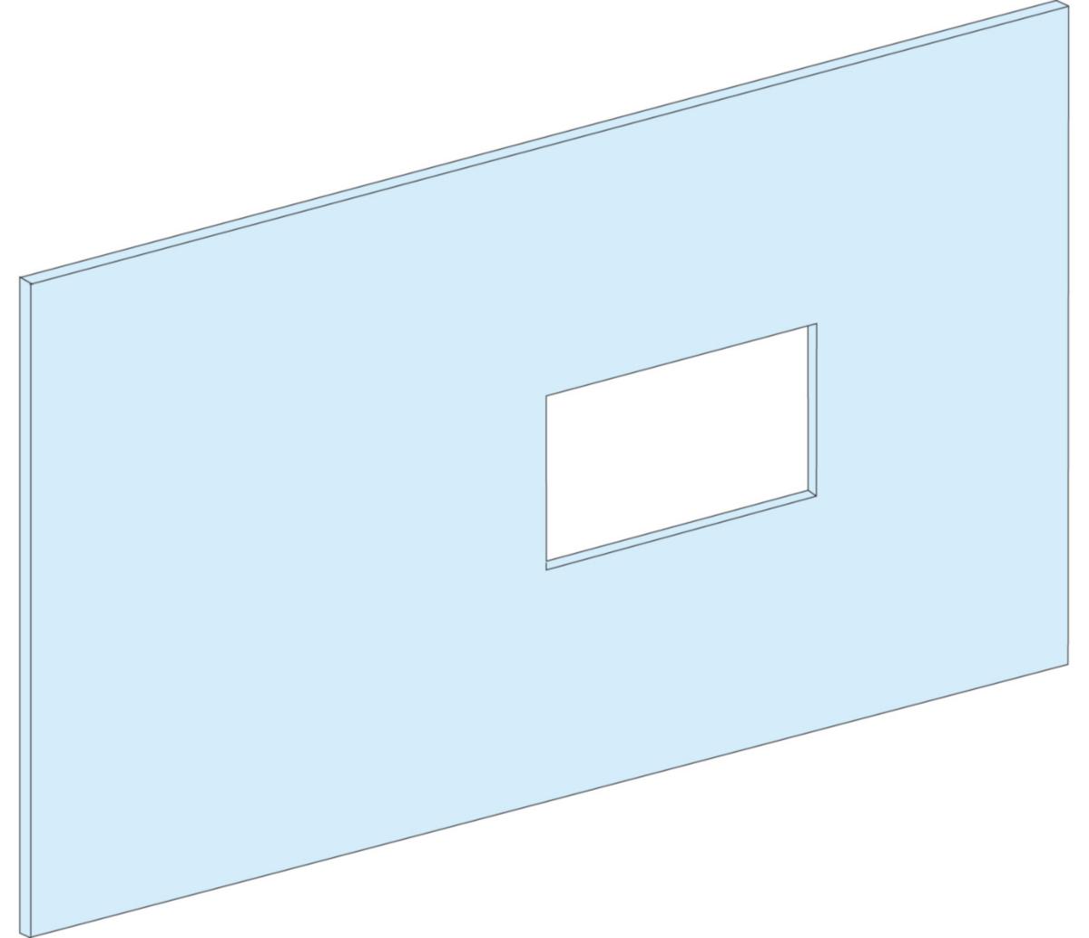 Frontplate ins250 vert. prisma set g/p - frontplate schne...