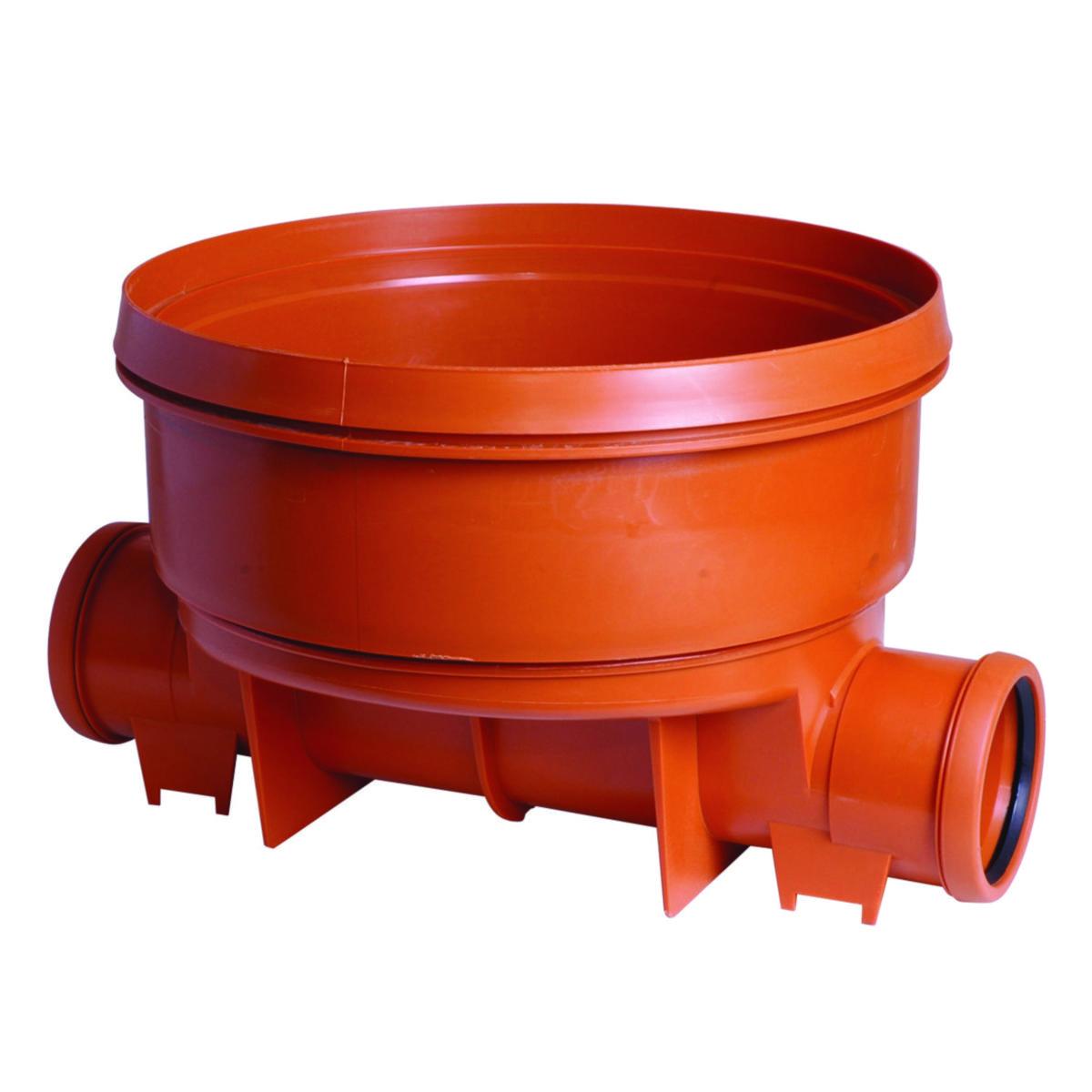 110 x 400 mm stakekum t1 rettløp m/muffer og pakning - st...