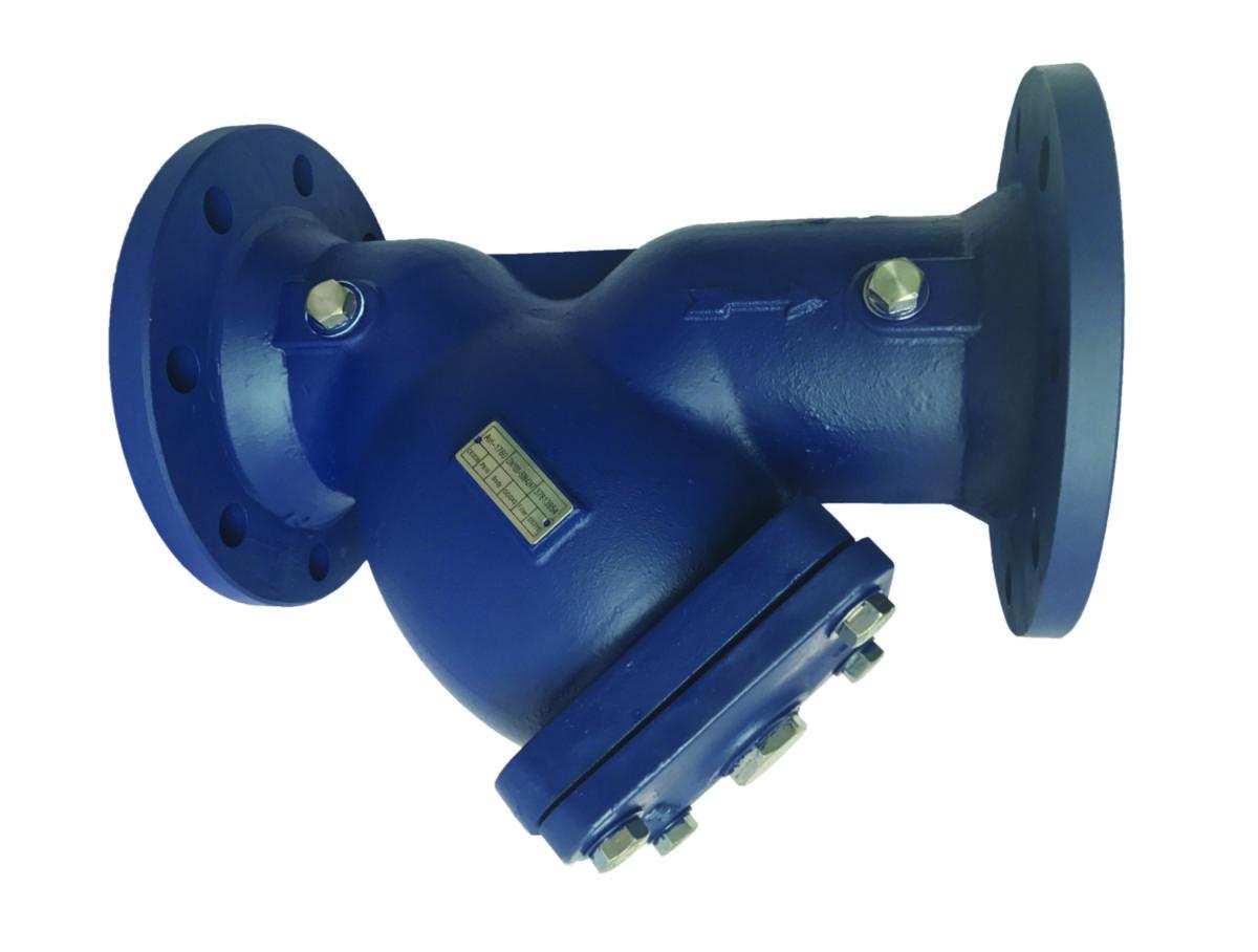 Dn100 y-filter ggg40.3 avi 1760 pn16 - y-filter med flens...