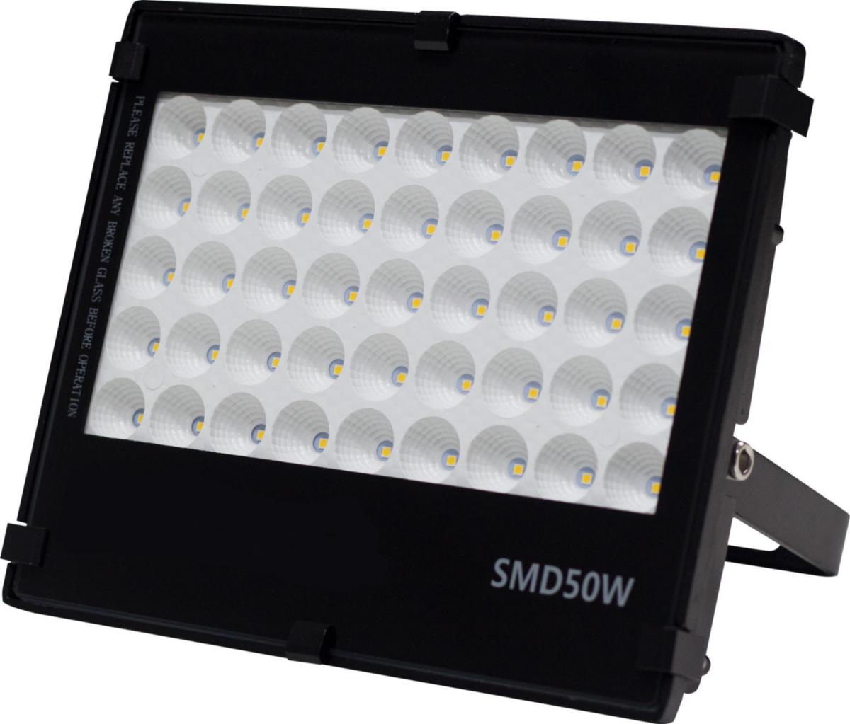 Powercone 50w 4000k sort - lyskaster powercone unilamp