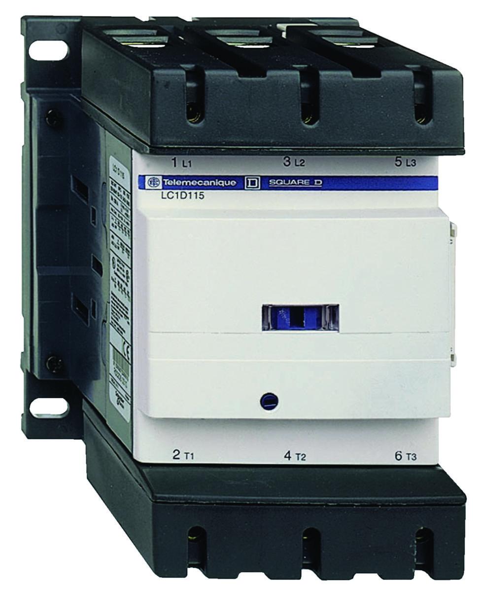 Kontaktor 115a 3p 220vac - kontaktor schneider tesys dec...