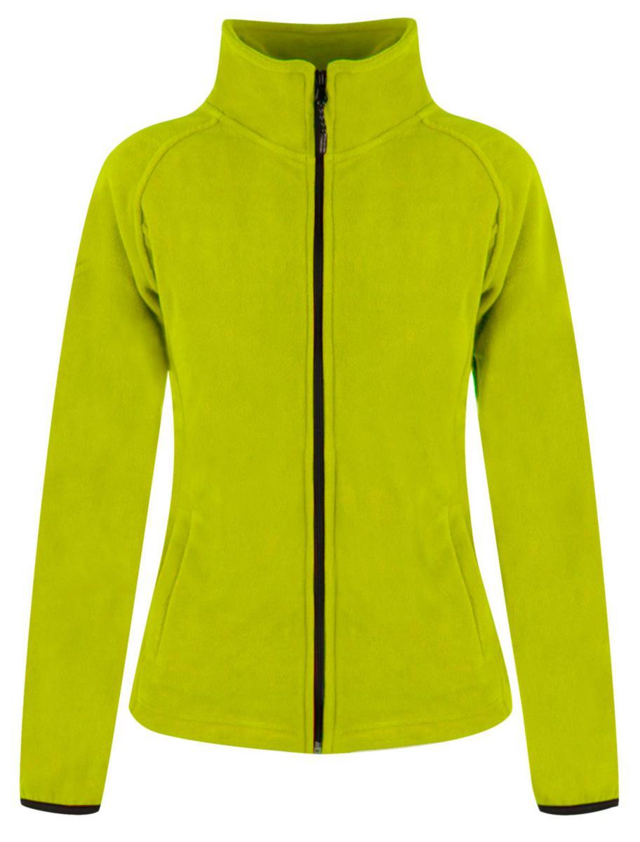 Fleecejakke dame you vera gul str xl - fleecejakke dame y...