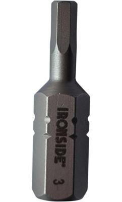 Bits sekskant/m hull 3mm ironside 25mm 203118 - bits iron...