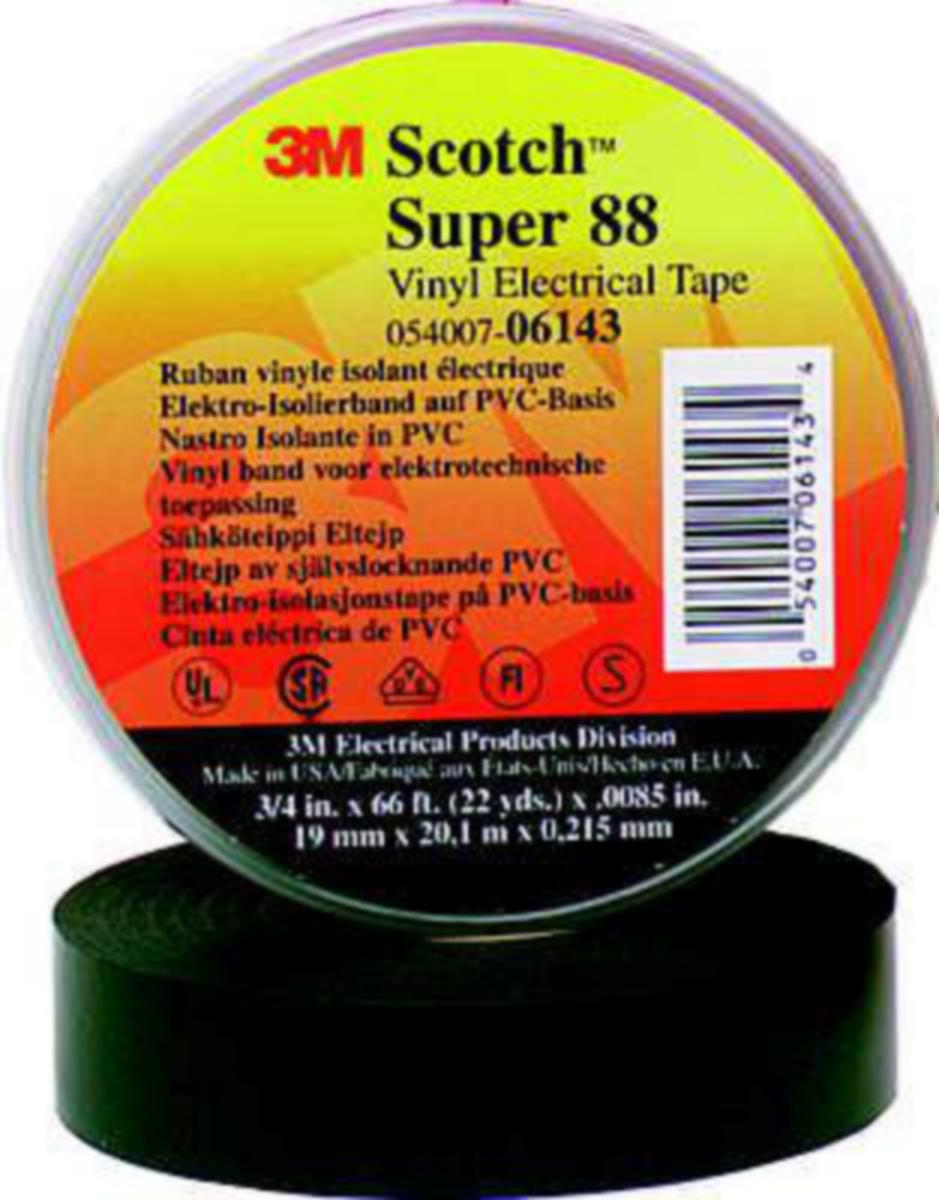 Scotch. 88 19mmx20m isol. - helårs isolasjonstape 3m sup...