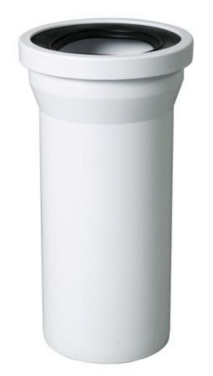 Klosettstuss plast hvit 110 mm x 250 mm - klosettstuss, p...