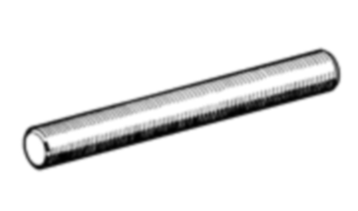 M12 x 1000 mm. gjengestag 4.6 elz. din 975 - gjengestag,