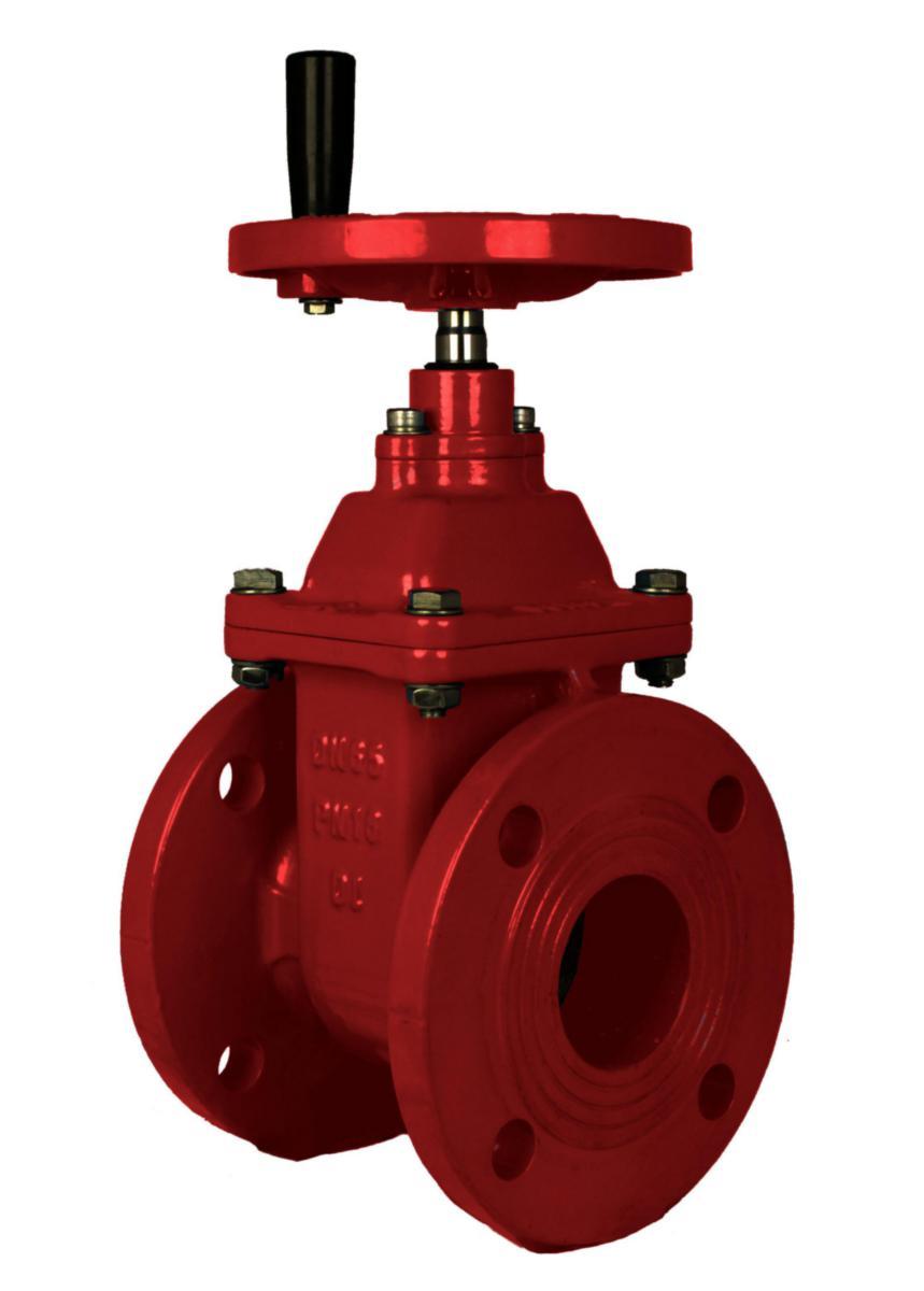 Dn 300 gate valve pn10 ggg40 rg5 non-rising stem.m/pos in...