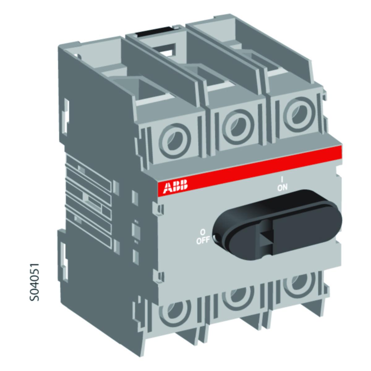 Lastbryter ot125f3 - lastbryter abb modulær ot | Ahlsell