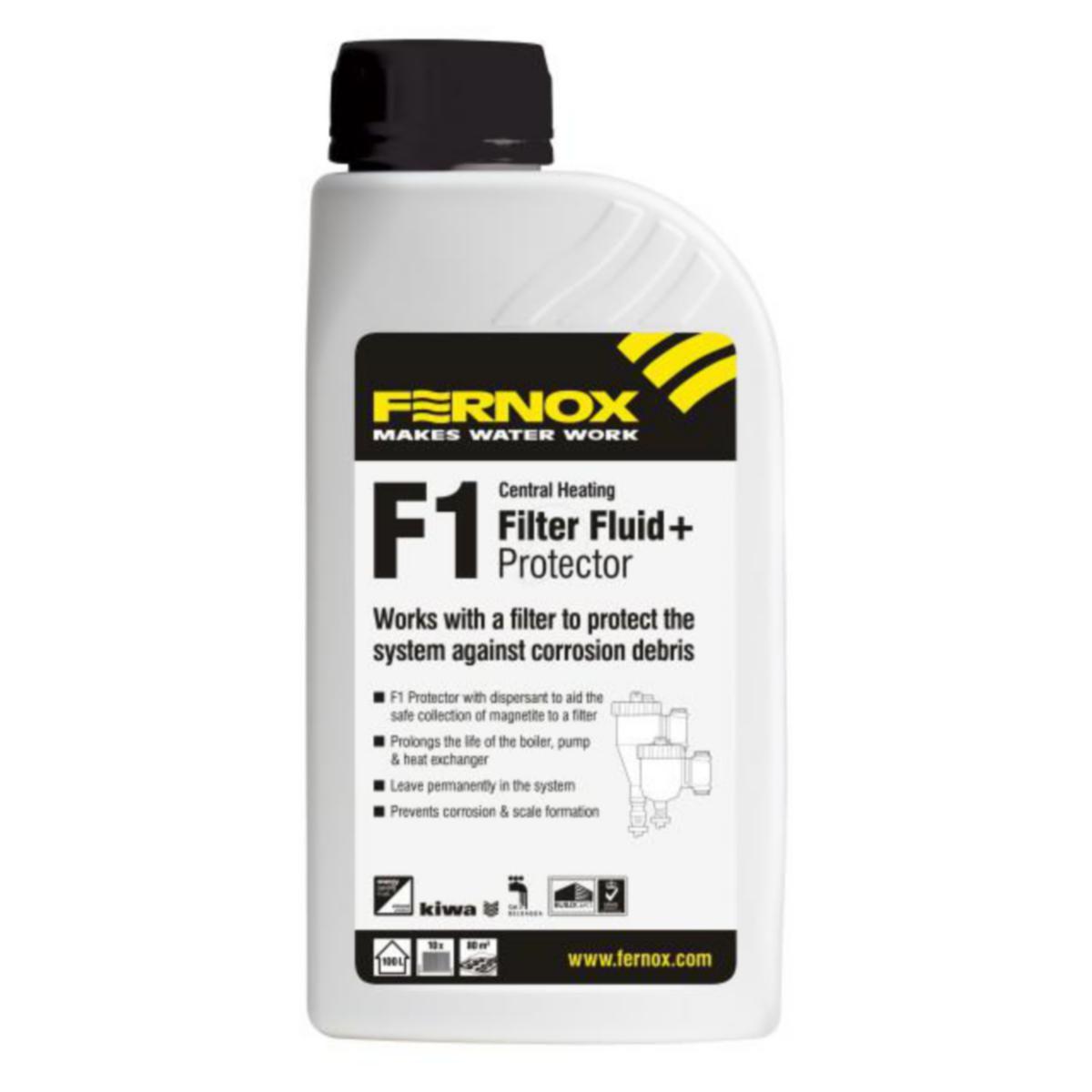 Fernox f1 filter fluid+protect filter fluid+protector 500...