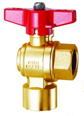 3/4" kuleventil vinkel cim 234 innv/innv - kuleventil vin...