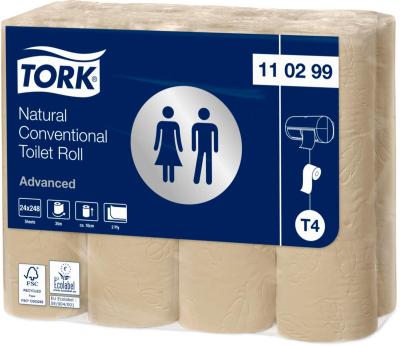 Toalettpapir konvensjonell tork natur 24pk - toalettpapir...