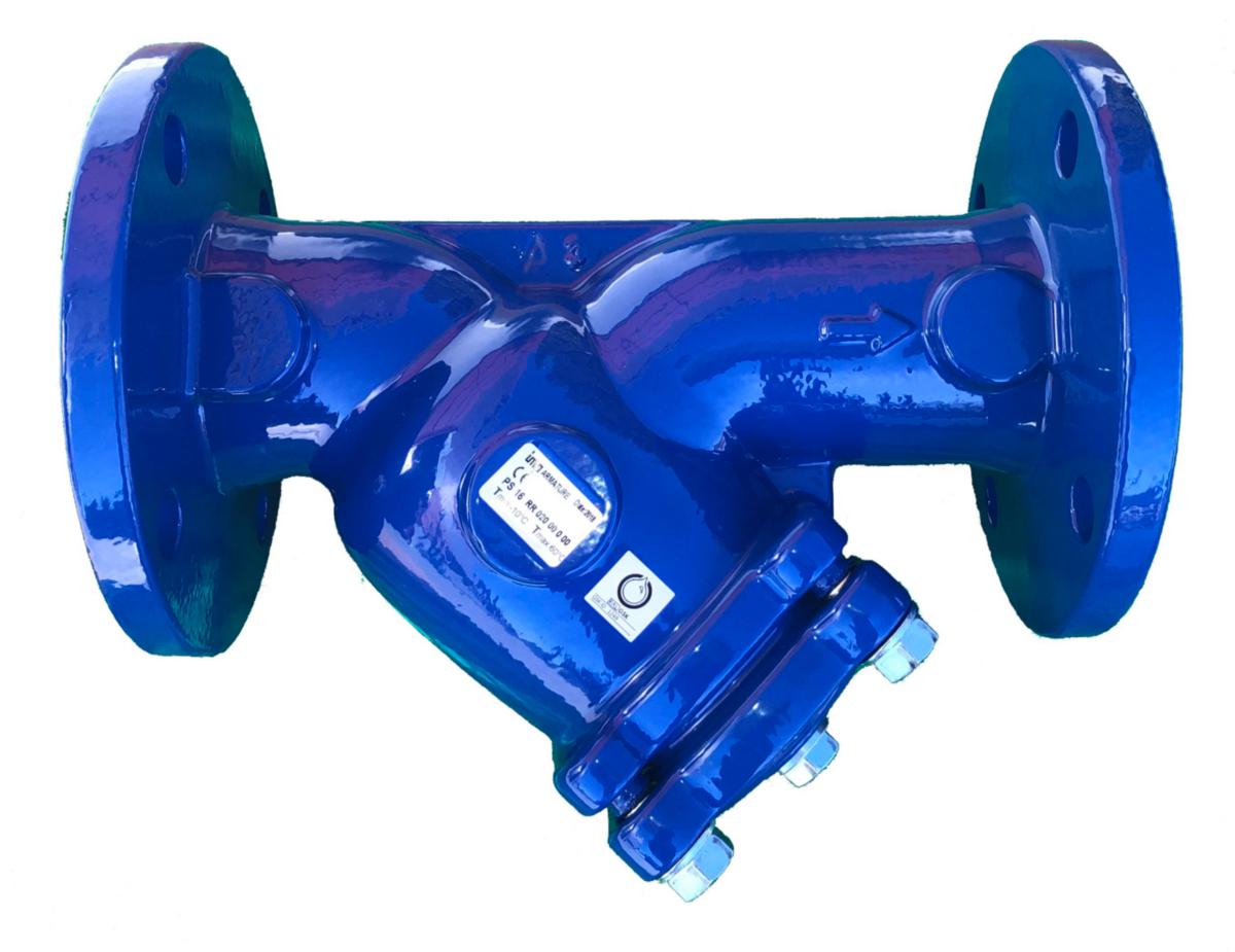 Dn 100 imp filter pn16/0.54mm gg25/ flenset/ epoxy - y-fi...