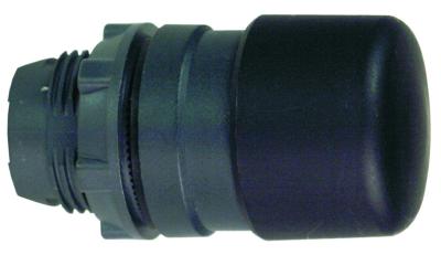 Soppknapp sort ø30mm - sopptrykknapper i metall schneide...