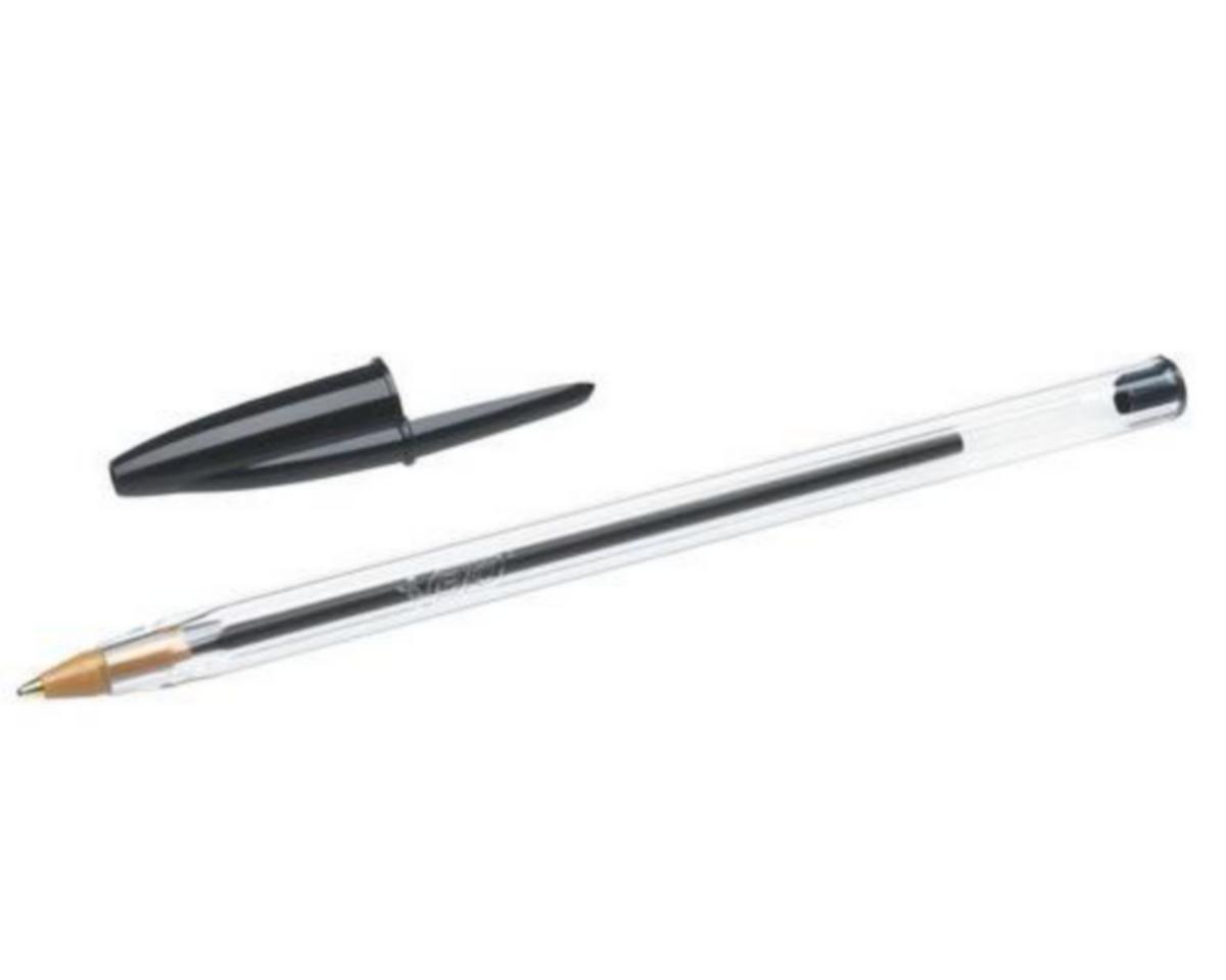 Kulepenn dispensereske bic cristal medium svart 100pk - k...