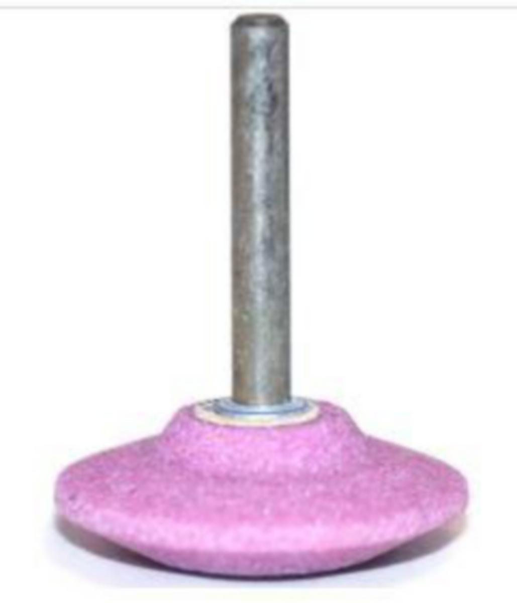 Slipestift 52a-36 88a60p5v38 tyrolit ø40x10mm-ø6x40mm stå...