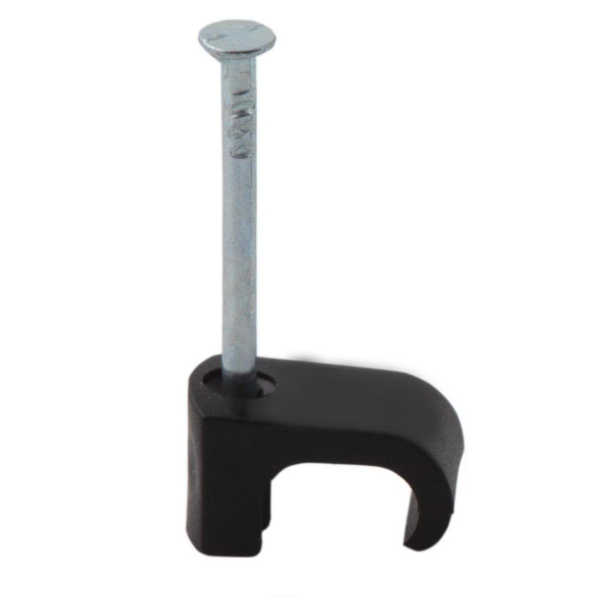 Plastklips m/spiker c 6x9 sort - plastklips spiker casto...