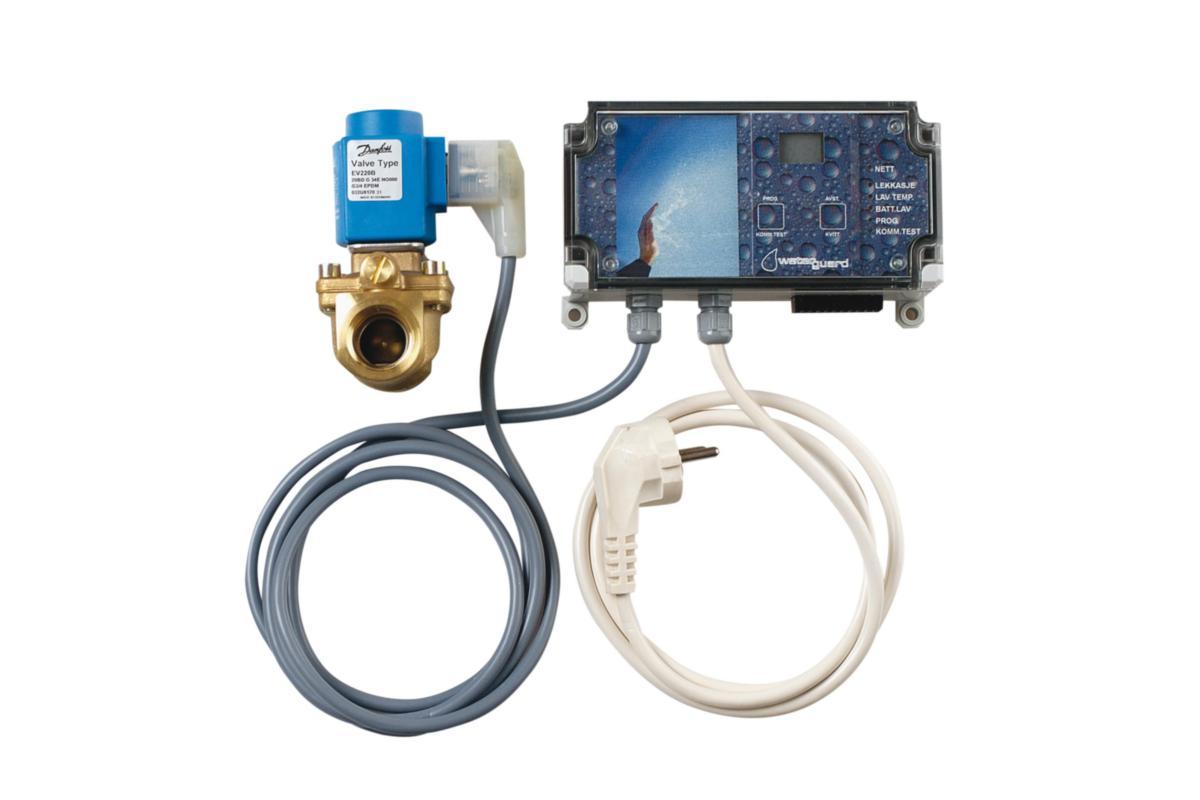 1 1/2" wg 7-kanaler - waterguard automatisk vannstopp 7-...