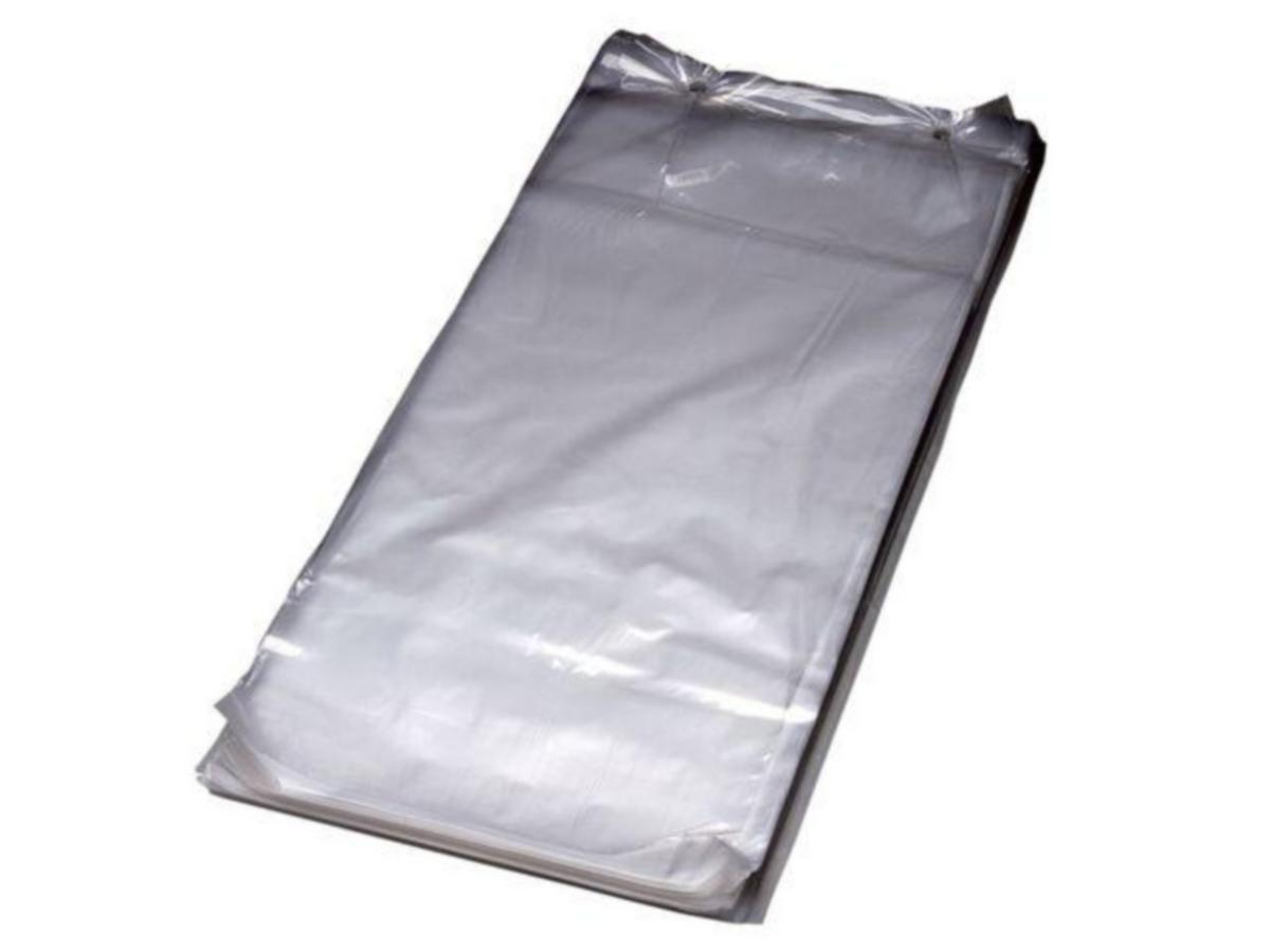 Brødpose plast m/klaff 30my polynova 220x450+30mm (2000)