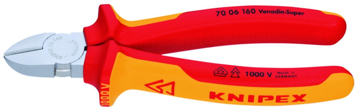 Avbiter knipex 7006-140mm vde vde isolerad - sideavbiter ...