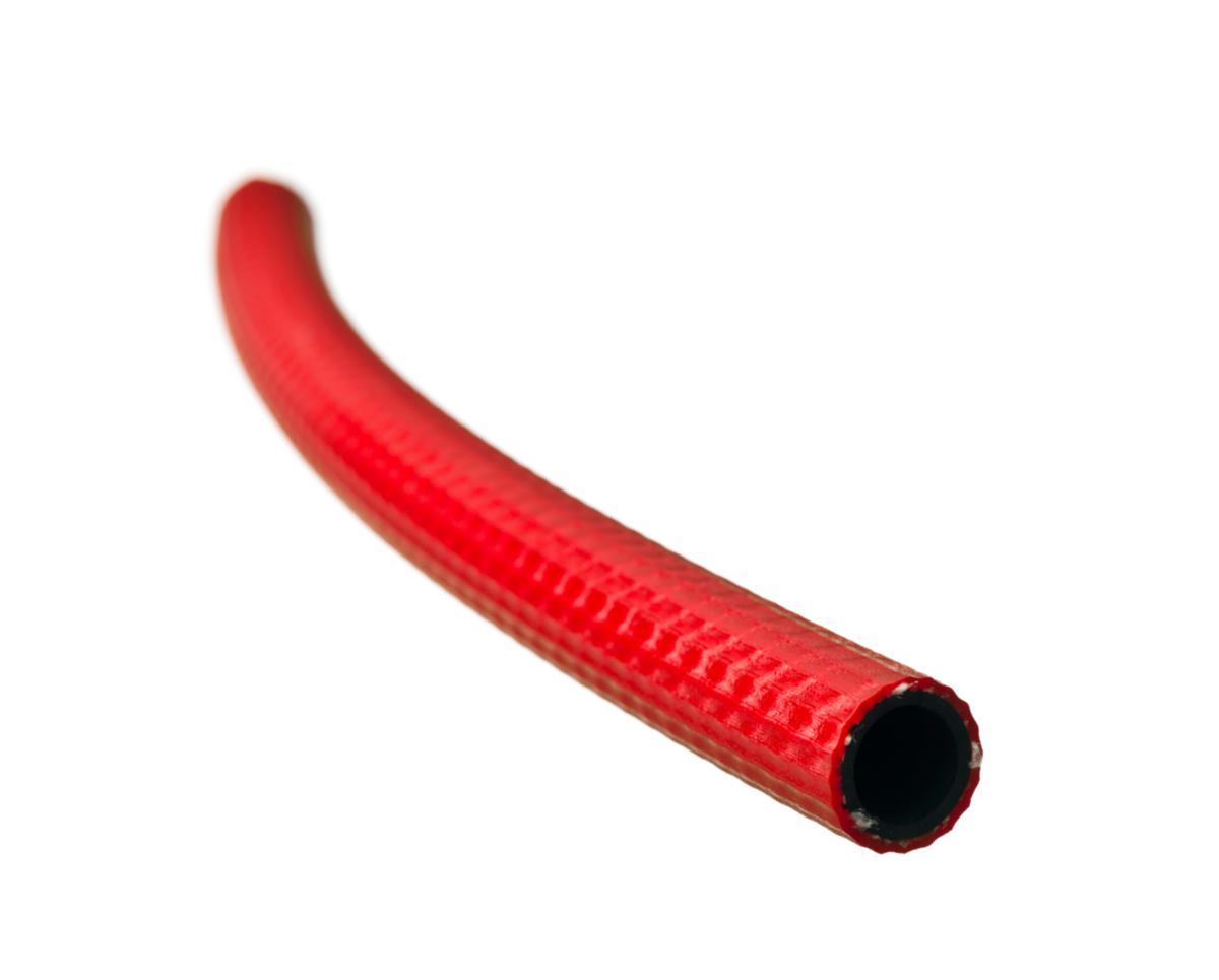 Vannslange pvc rillet ip ø19mm rød 40m/rl - vannslange 17...