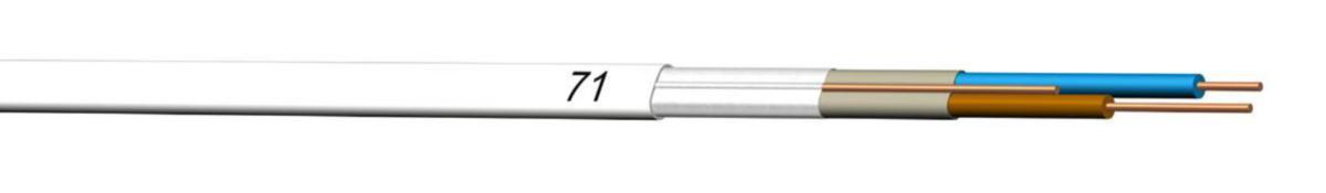 Kabel pr 2x1.5/1.5 quick-reel - pr installasjonskabel ne...