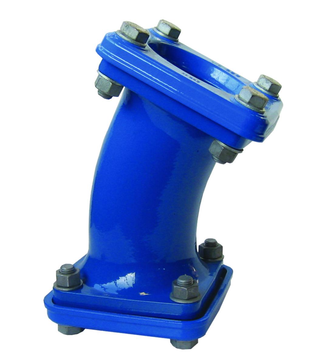 Dn 150 x44-90° heinco-fl. bend ulefos s-9181 pn10 - muffe...