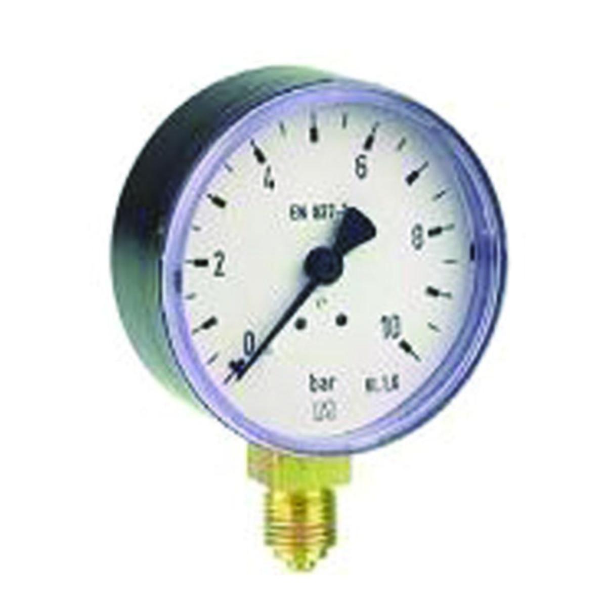 1/8" manmeter 0-10 bar 1040a-t - manometer 1040a-t | Ahls...