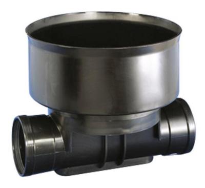 110 x 425 mm stakekum t1 rettløp m/muffer og pakning - st...